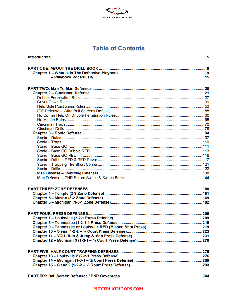 The Unscoutable Basketball Defensive Playbook