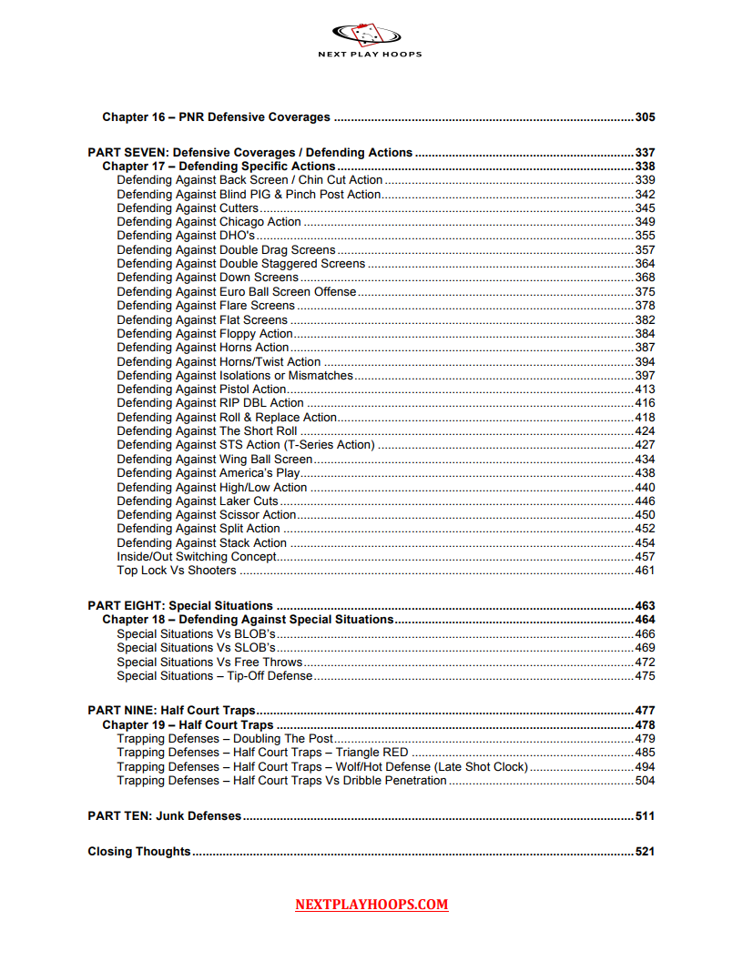 The Unscoutable Basketball Defensive Playbook